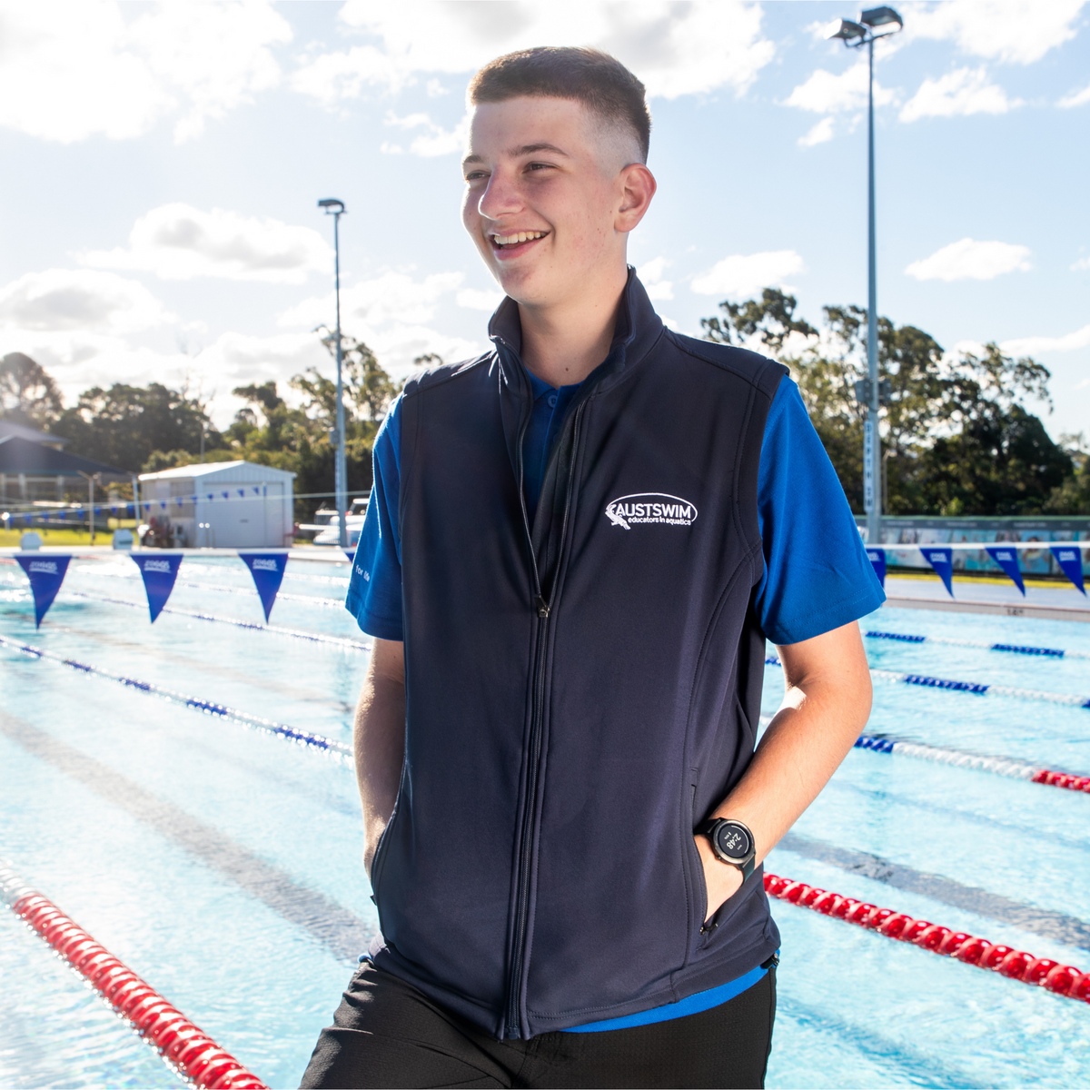 AUSTSWIM Soft Shell Vest | AUSTSWIM
